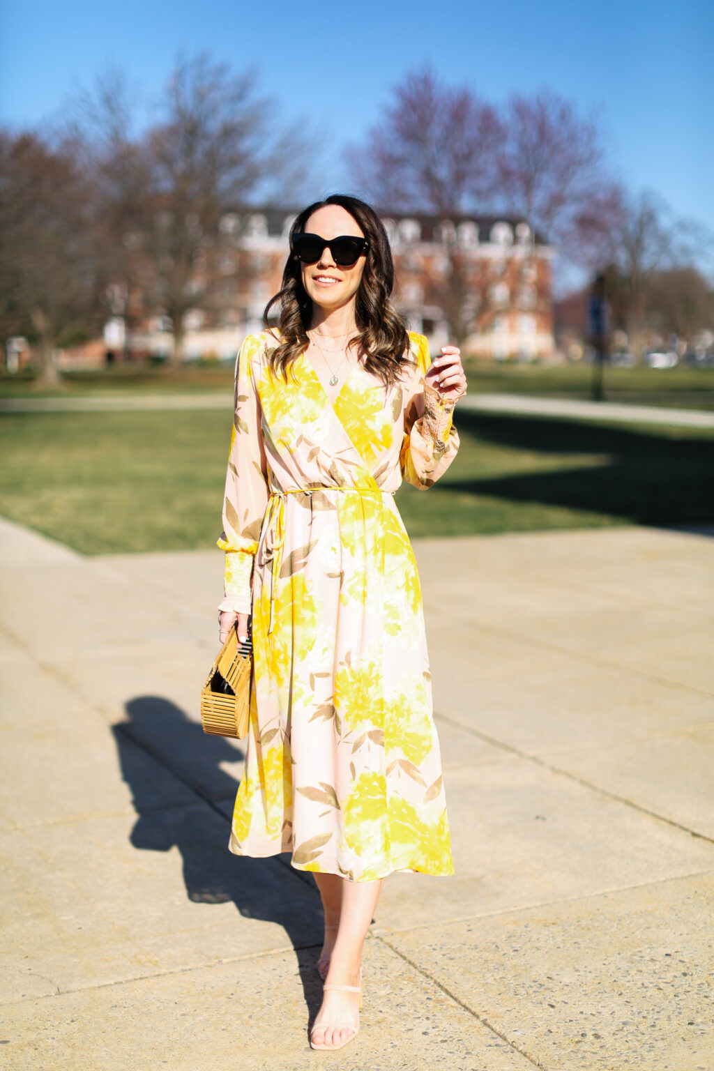 The Most Flattering Wrap Dress To Wear This Spring - alittlebitetc