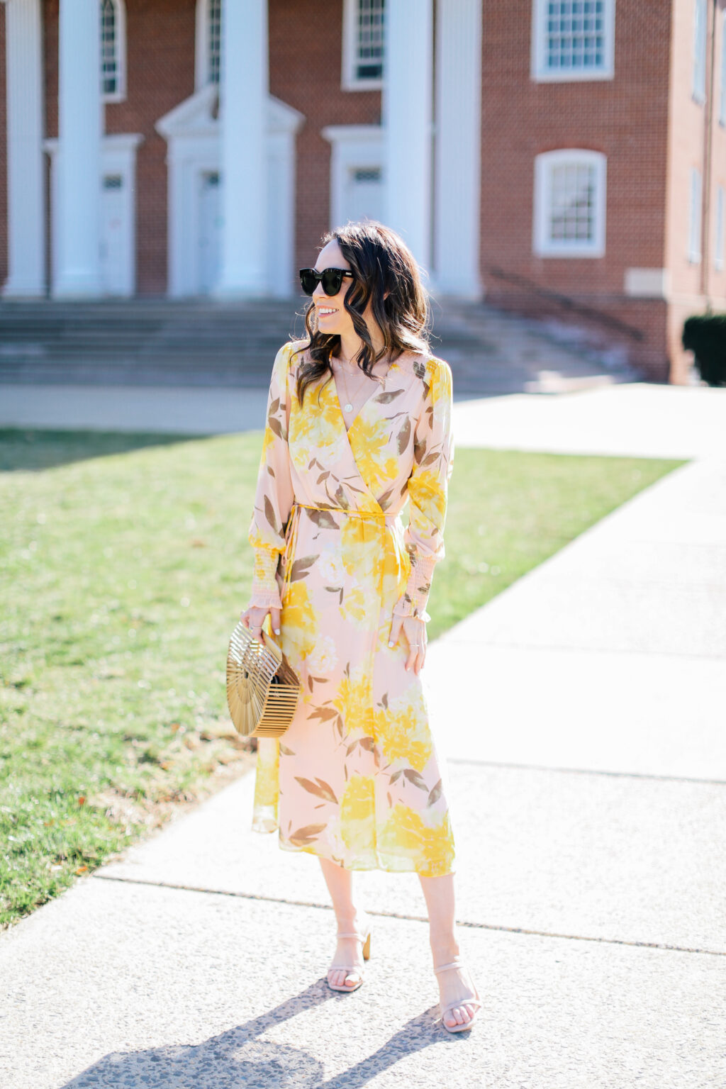 The Most Flattering Wrap Dress To Wear This Spring - alittlebitetc
