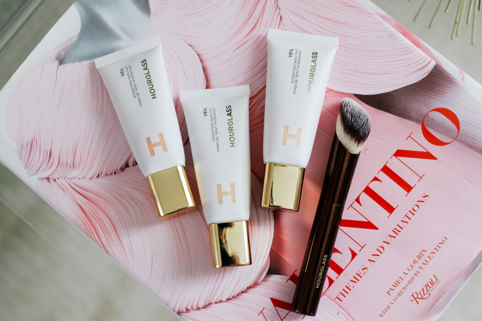Hourglass Veil Hydrating Skin Tint Review + Swatches - alittlebitetc