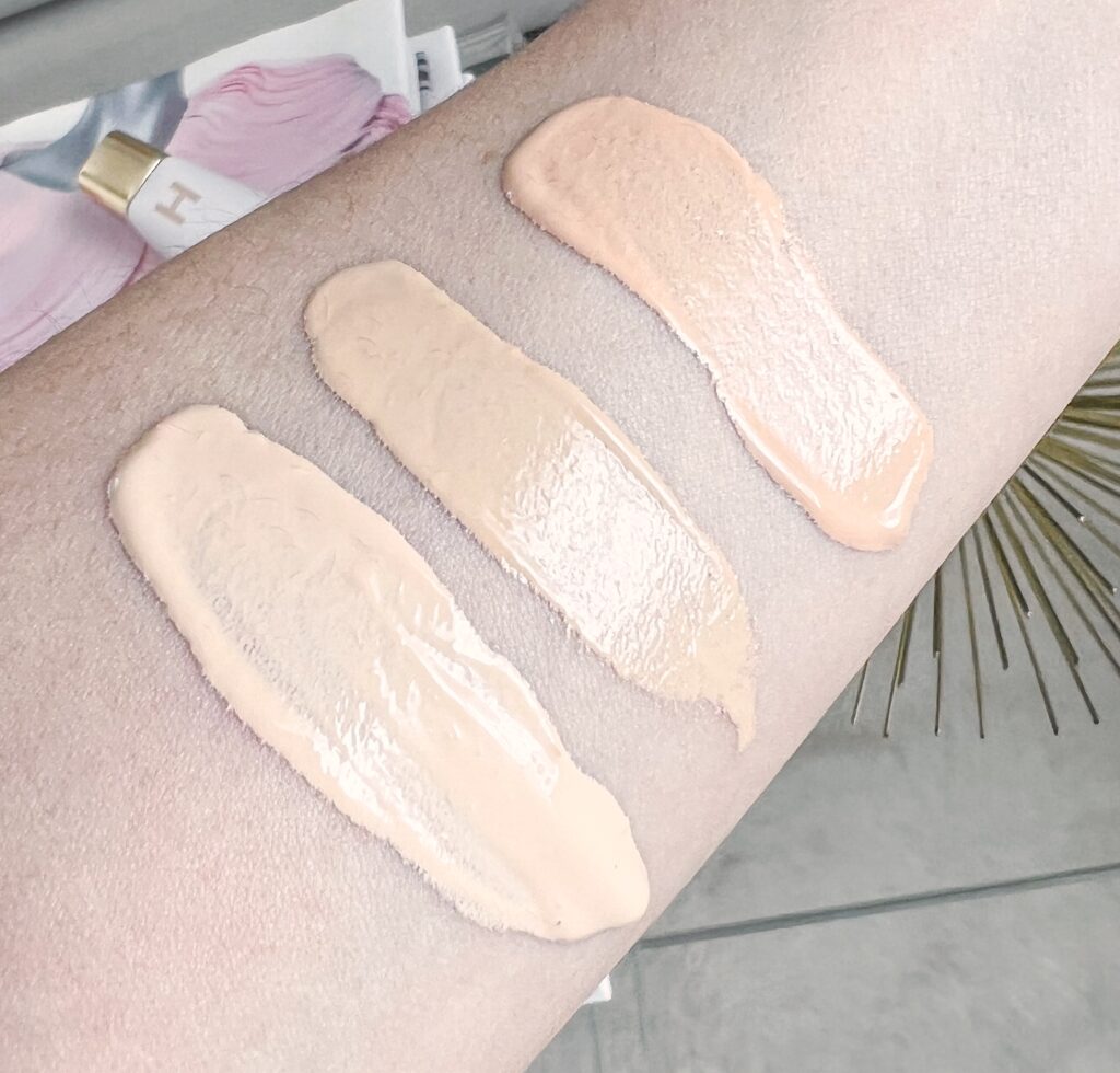 Hourglass Veil Hydrating Skin Tint Review + Swatches - alittlebitetc