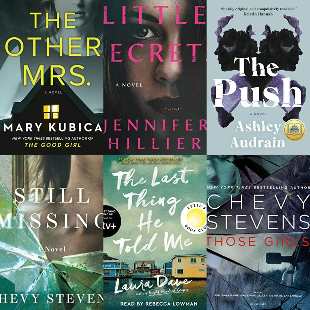 15 Psychological Thriller Book Recommendations - alittlebitetc