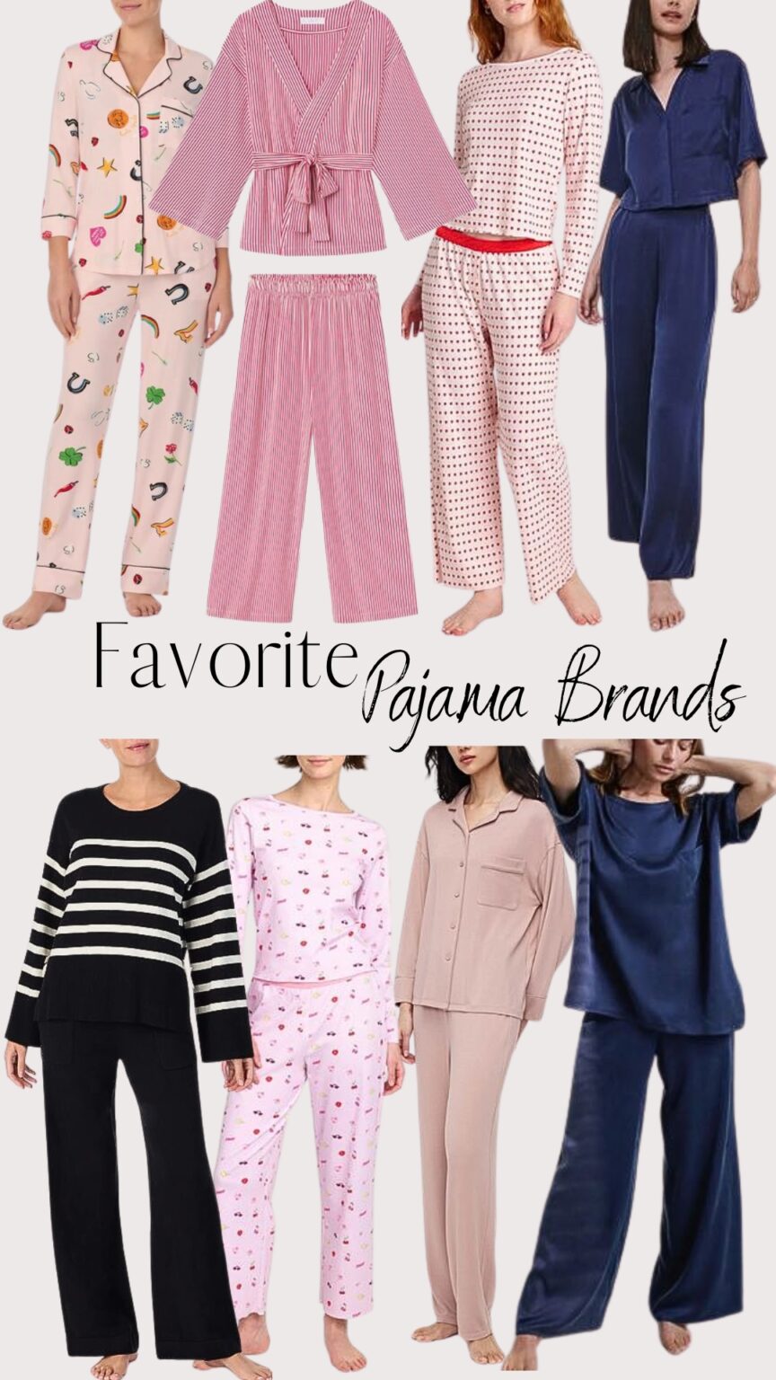 My Favorite Pajama Brands - alittlebitetc