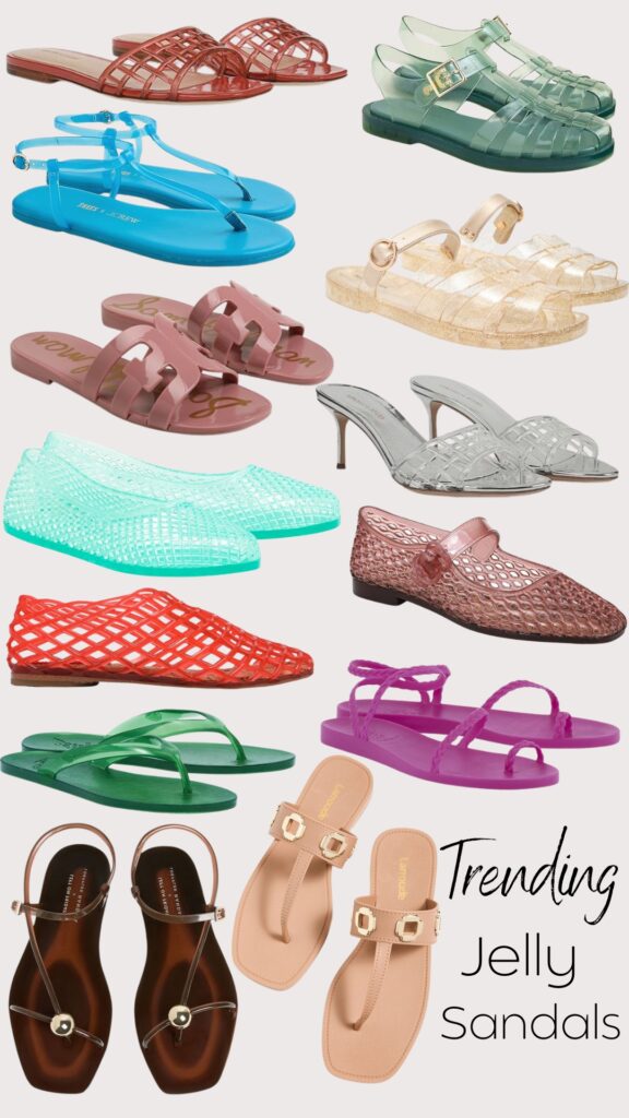 Trending Jelly Sandals for Summer - alittlebitetc