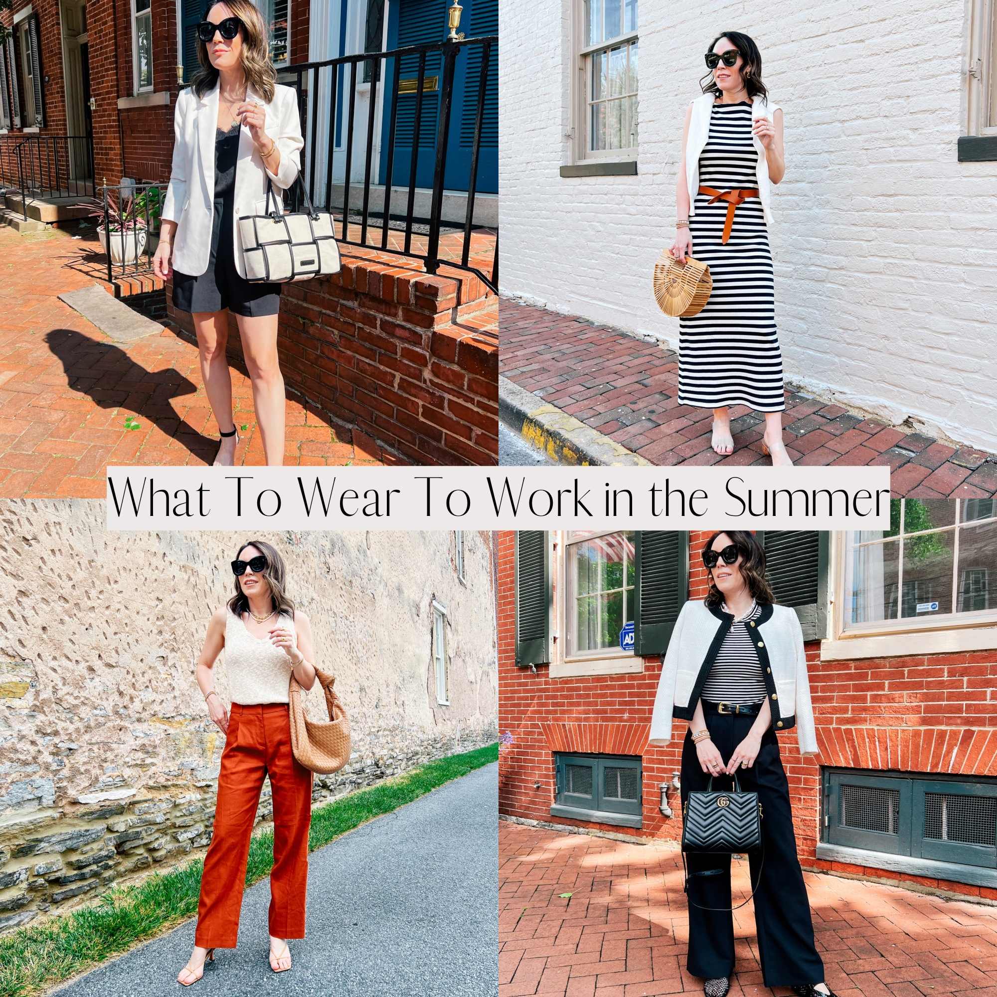 What to Wear to Work in summer - alittlebitetc